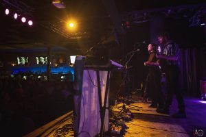 William Fitzsimmons with Jim and Sam at the HI-FI