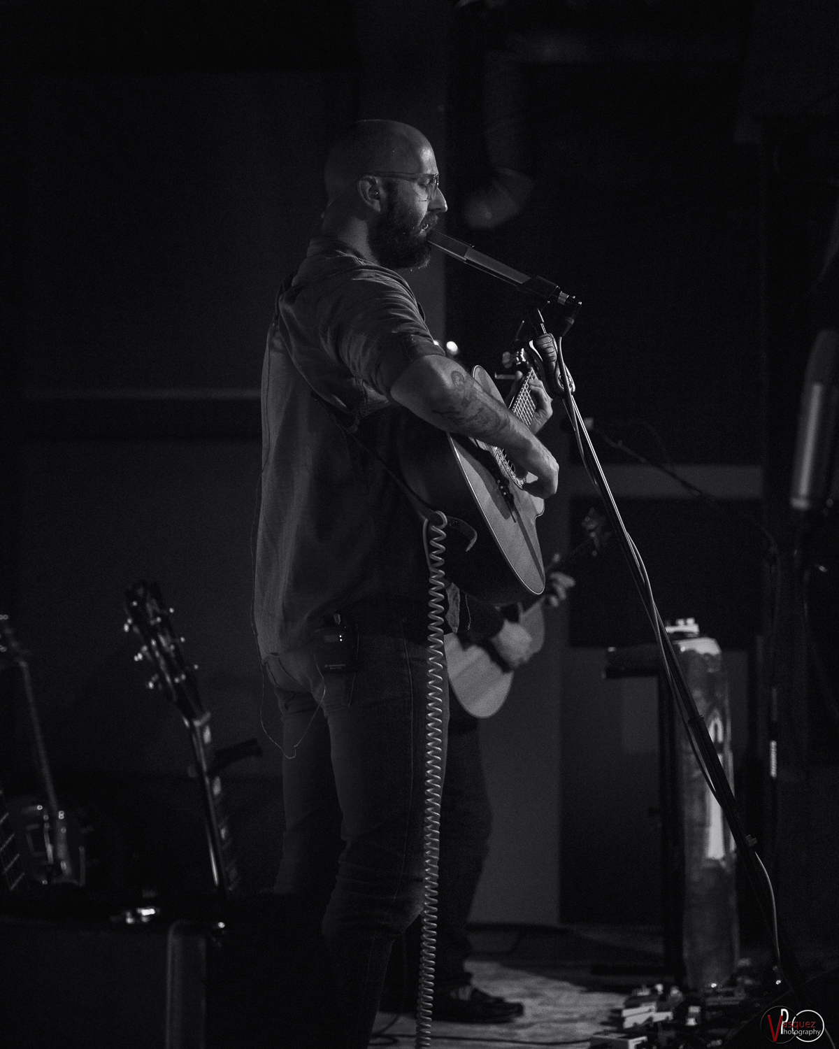 William Fitzsimmons with Jim and Sam at the HI-FI