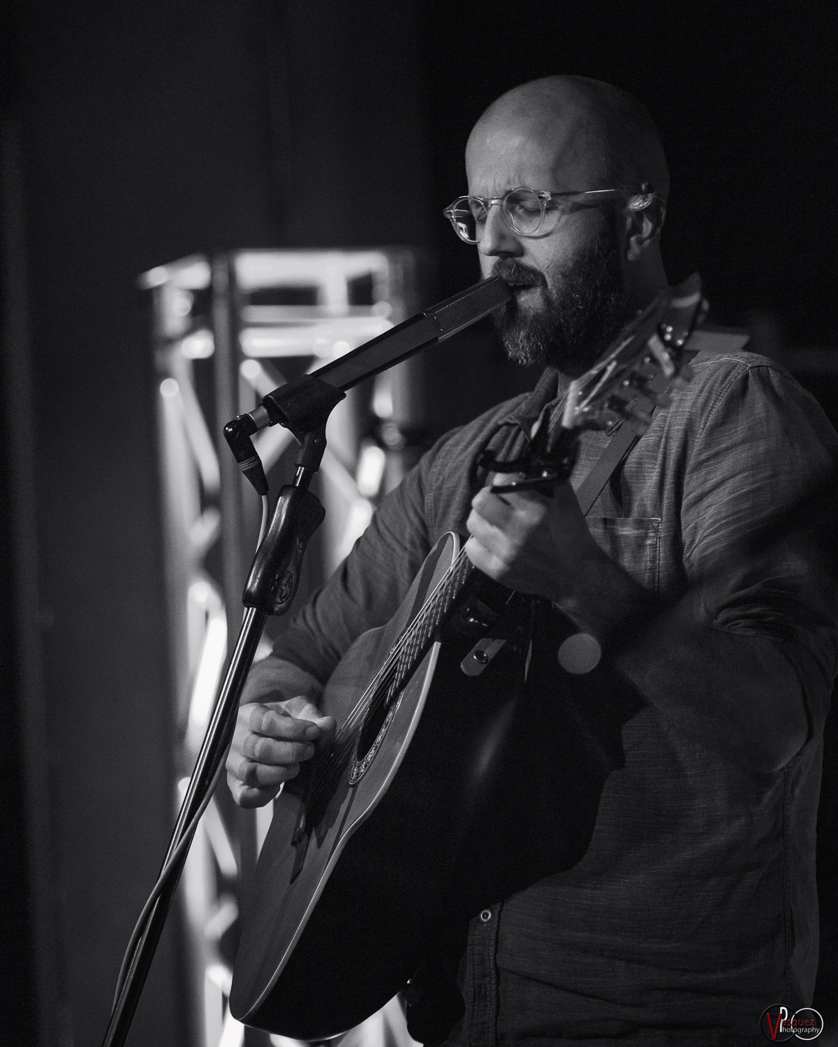 William Fitzsimmons with Jim and Sam at the HI-FI